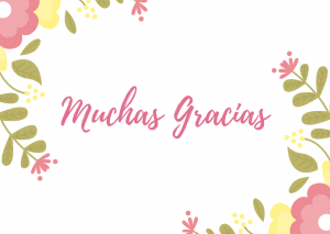 Giving Thanks and FREE Thank You Cards in Spanish