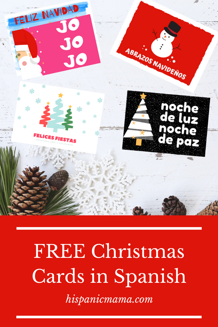 Enjoy These Free Christmas Cards in Spanish